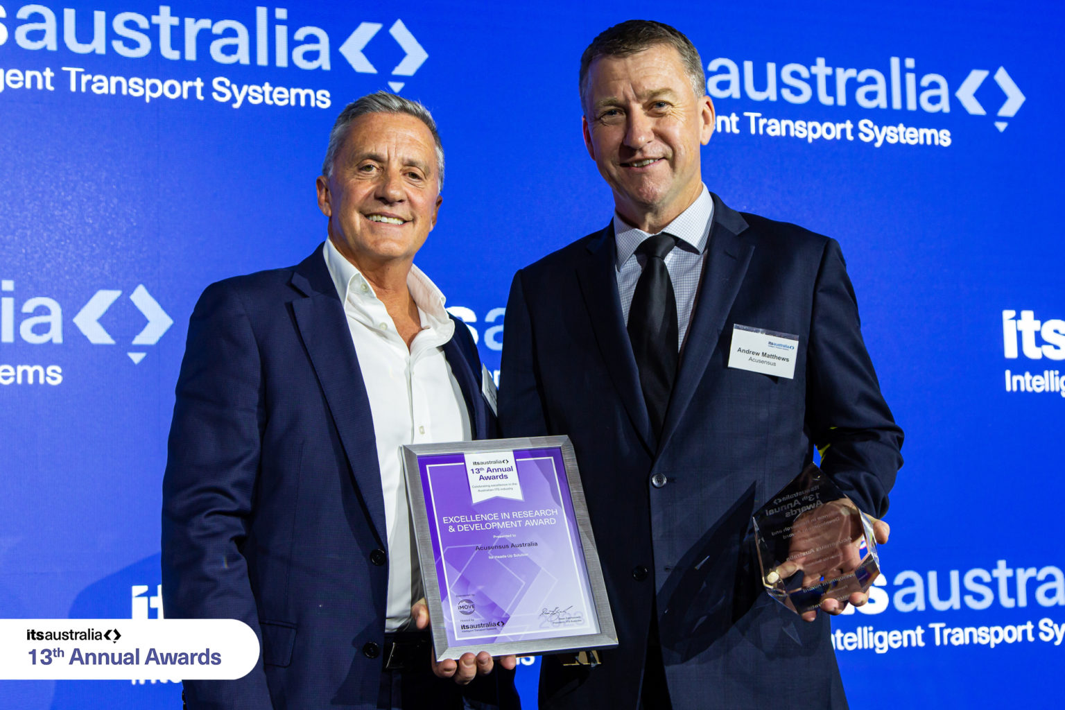Acusensus wins Intelligent Transport Systems (ITS) Australia Awards ...